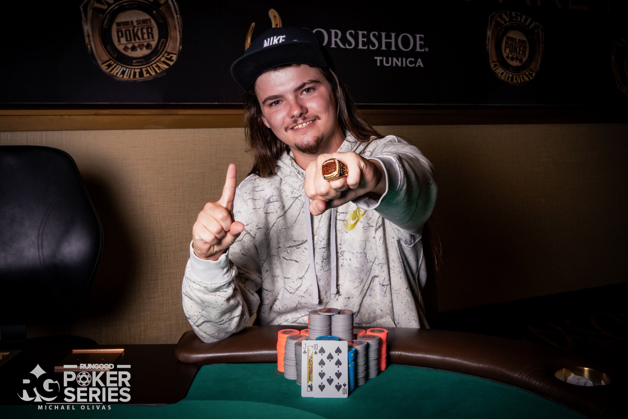 Steven McKuin wins Horseshoe Tunica Grand Prix $250 Series Opener Ring