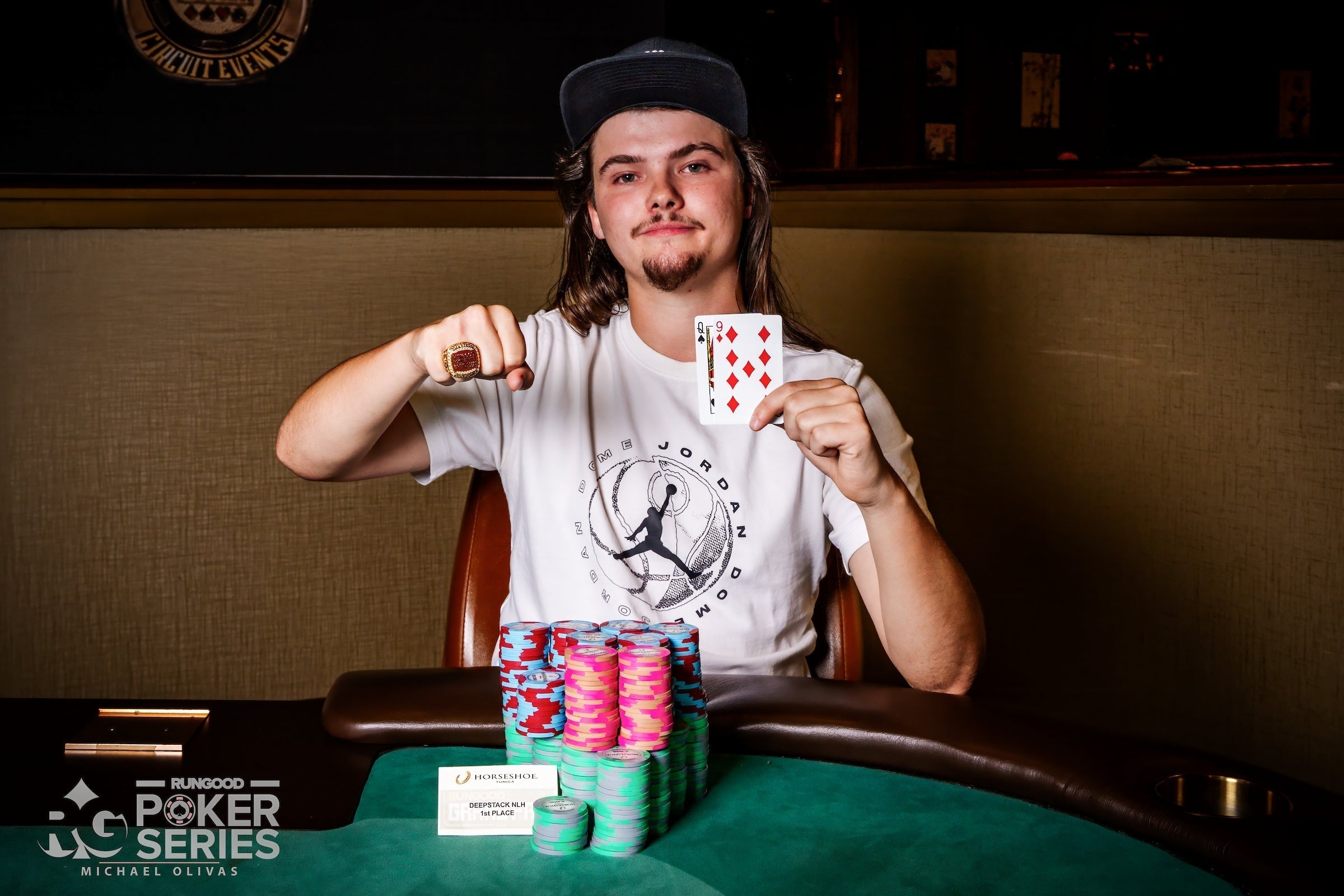 Steven McKuin wins Horseshoe Tunica Grand Prix $300 DeepStack Ring Eve