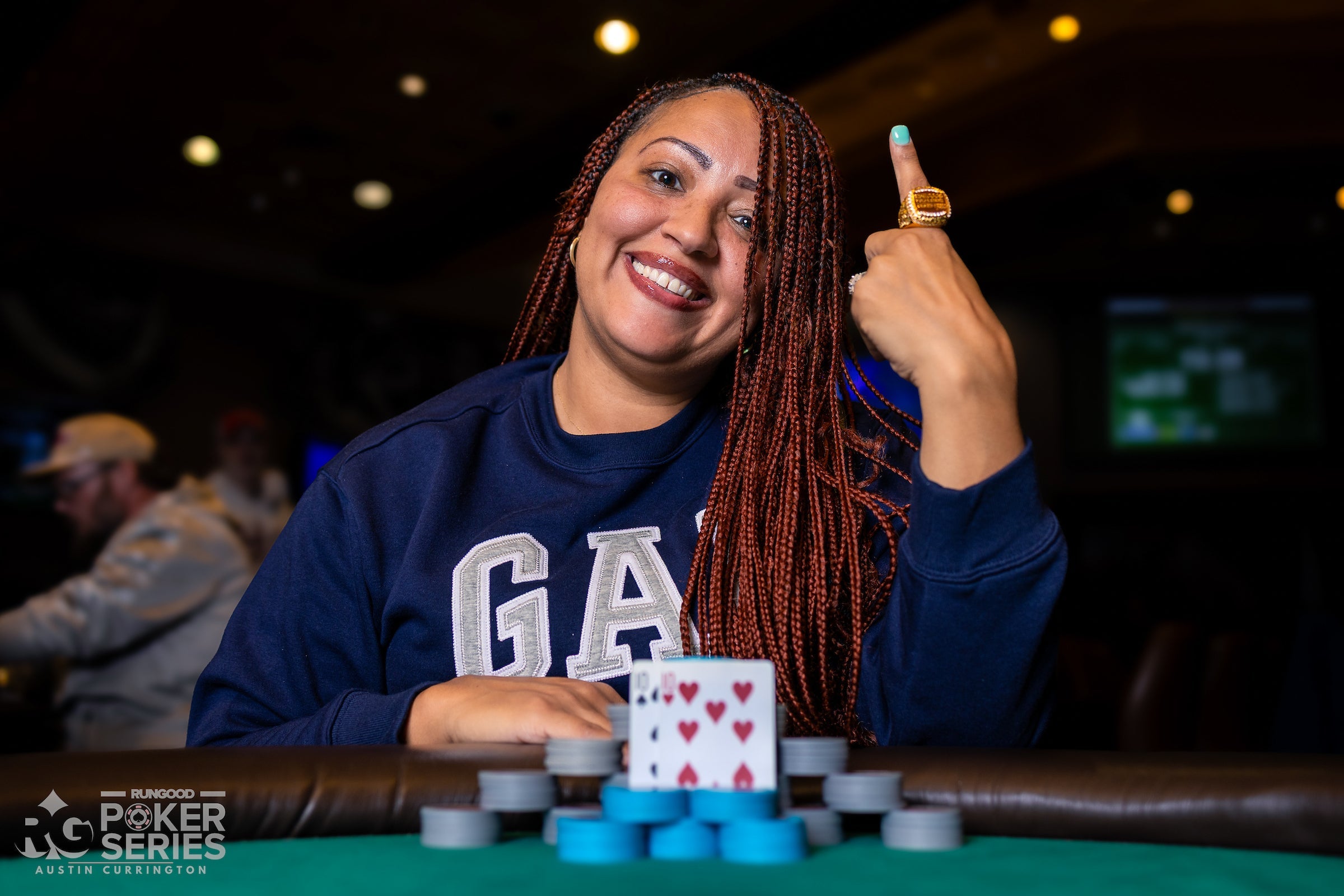 Ashley Turner wins Horseshoe Tunica Grand Prix $300 Ladies Ring Event