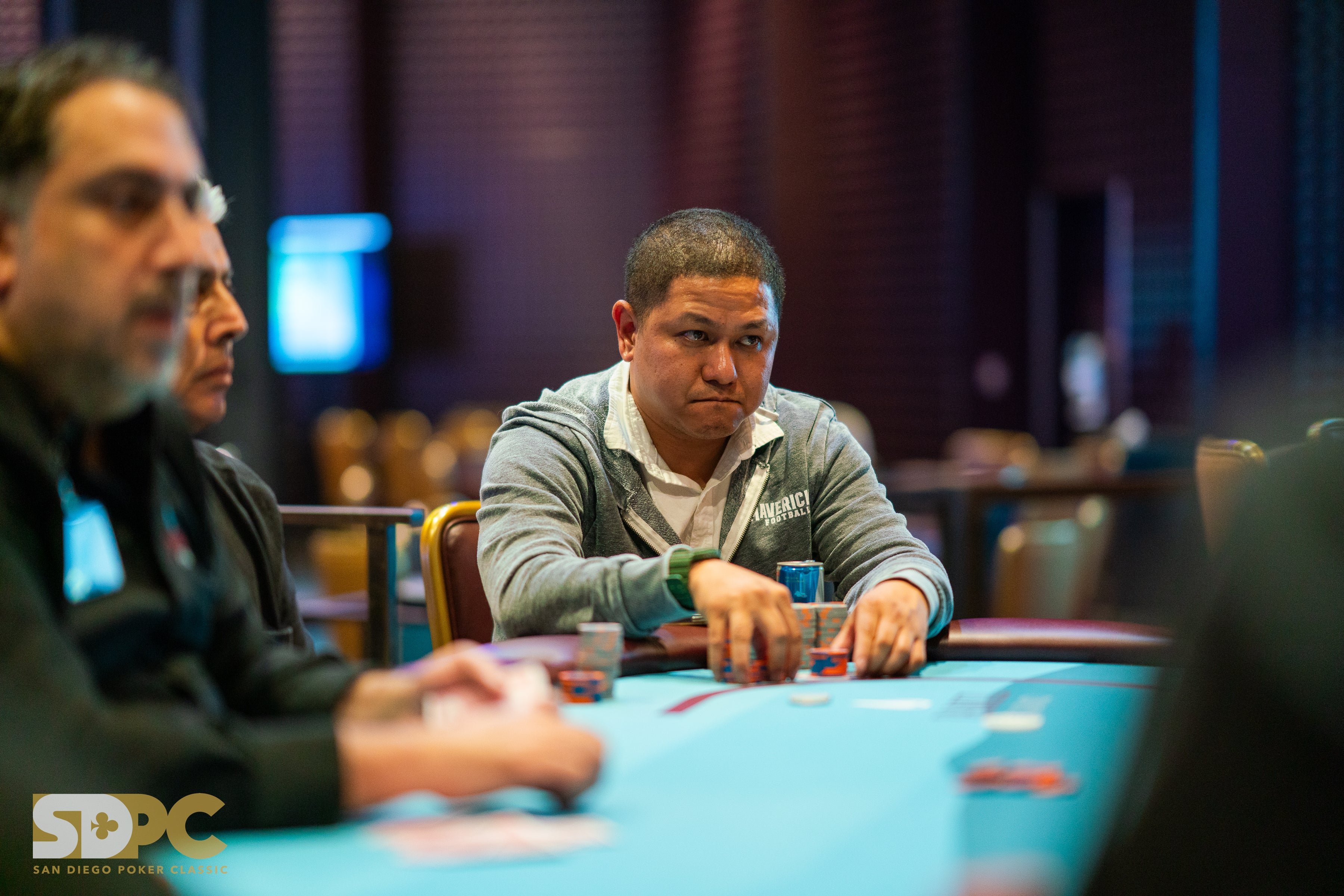 Zocarlo Benologa leads Flight A of the $100,000 GTD SDPC Main Event (5