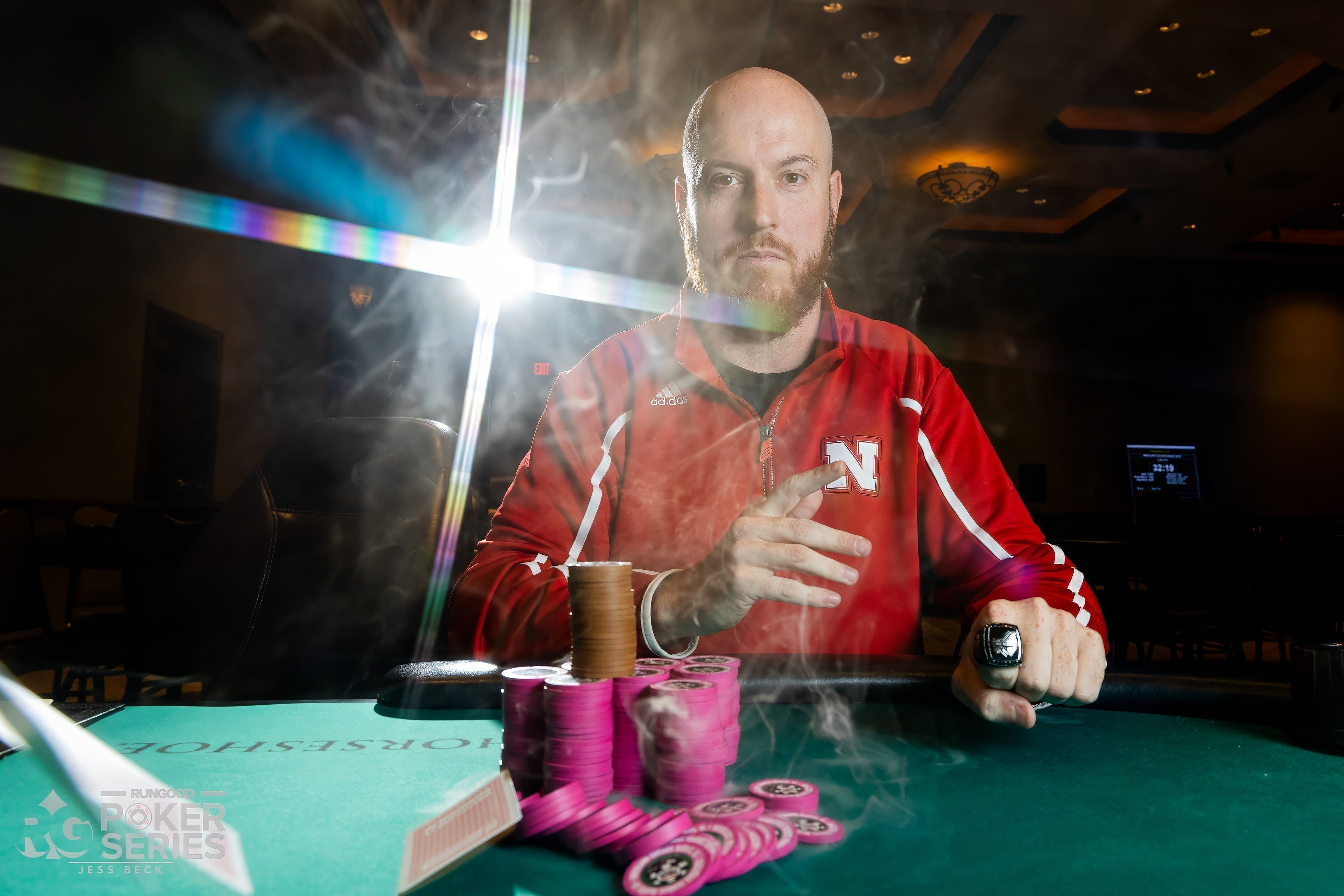 John Harms wins Event #9: $400 Omaha/8 Ring Event ($8,316)