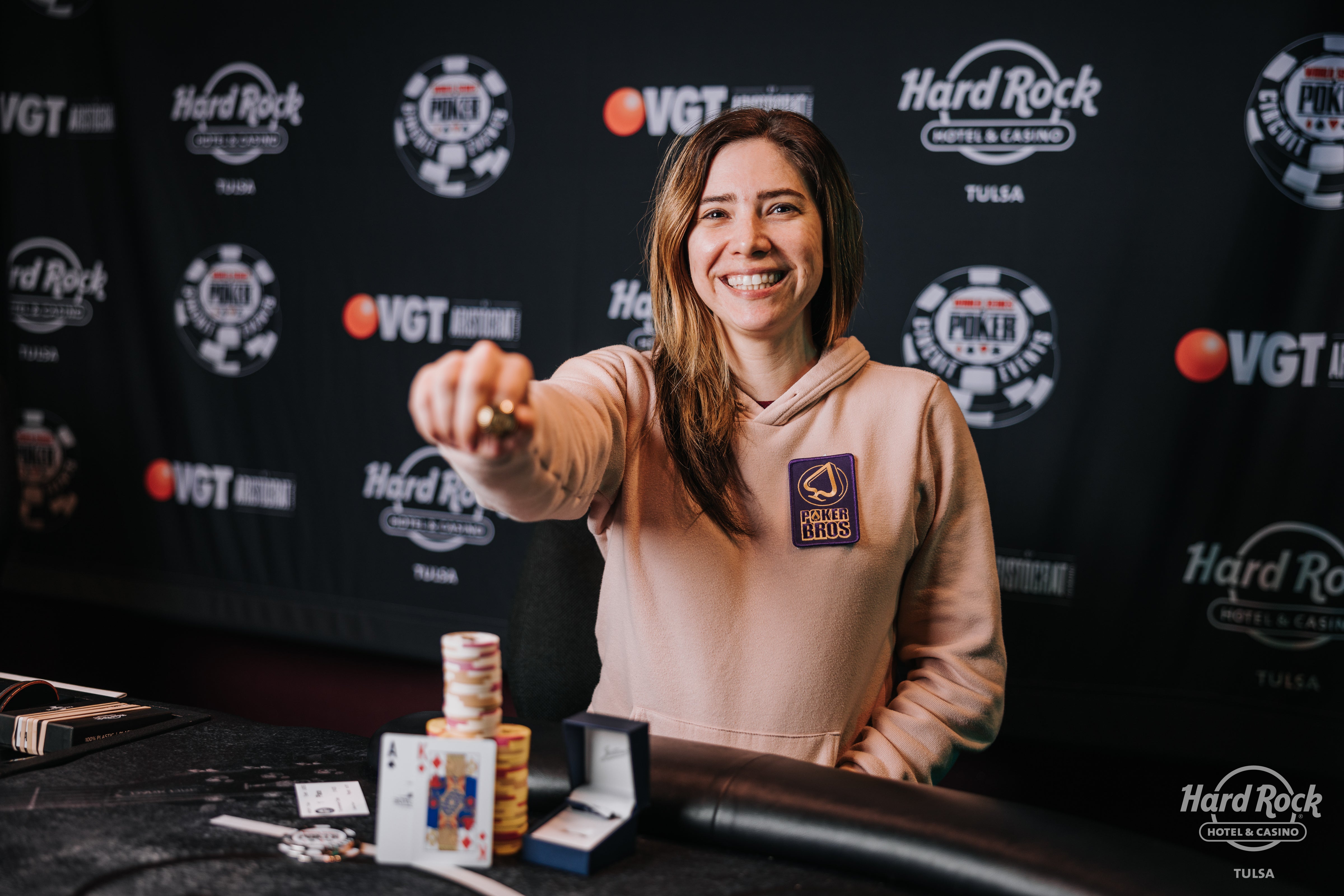 Ashley Frank Wins WSOPC Tulsa Ladies Event: $250 No Limit Hold'em ($4,