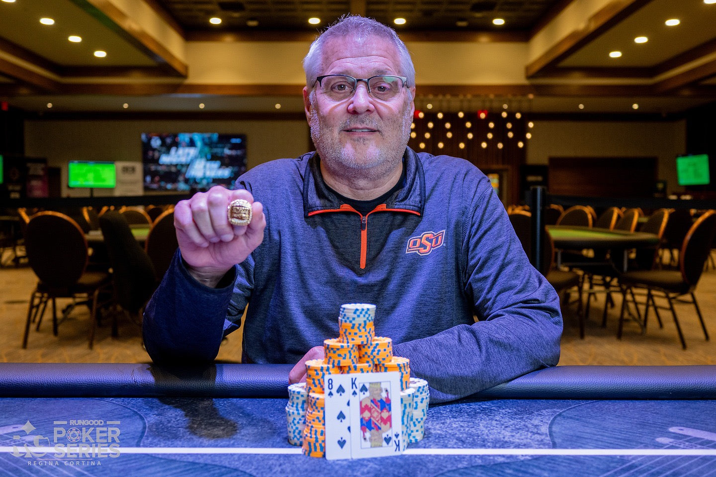 Donald Reeves wins Hard Rock Grand Prix $200 Double Green Chip Bounty