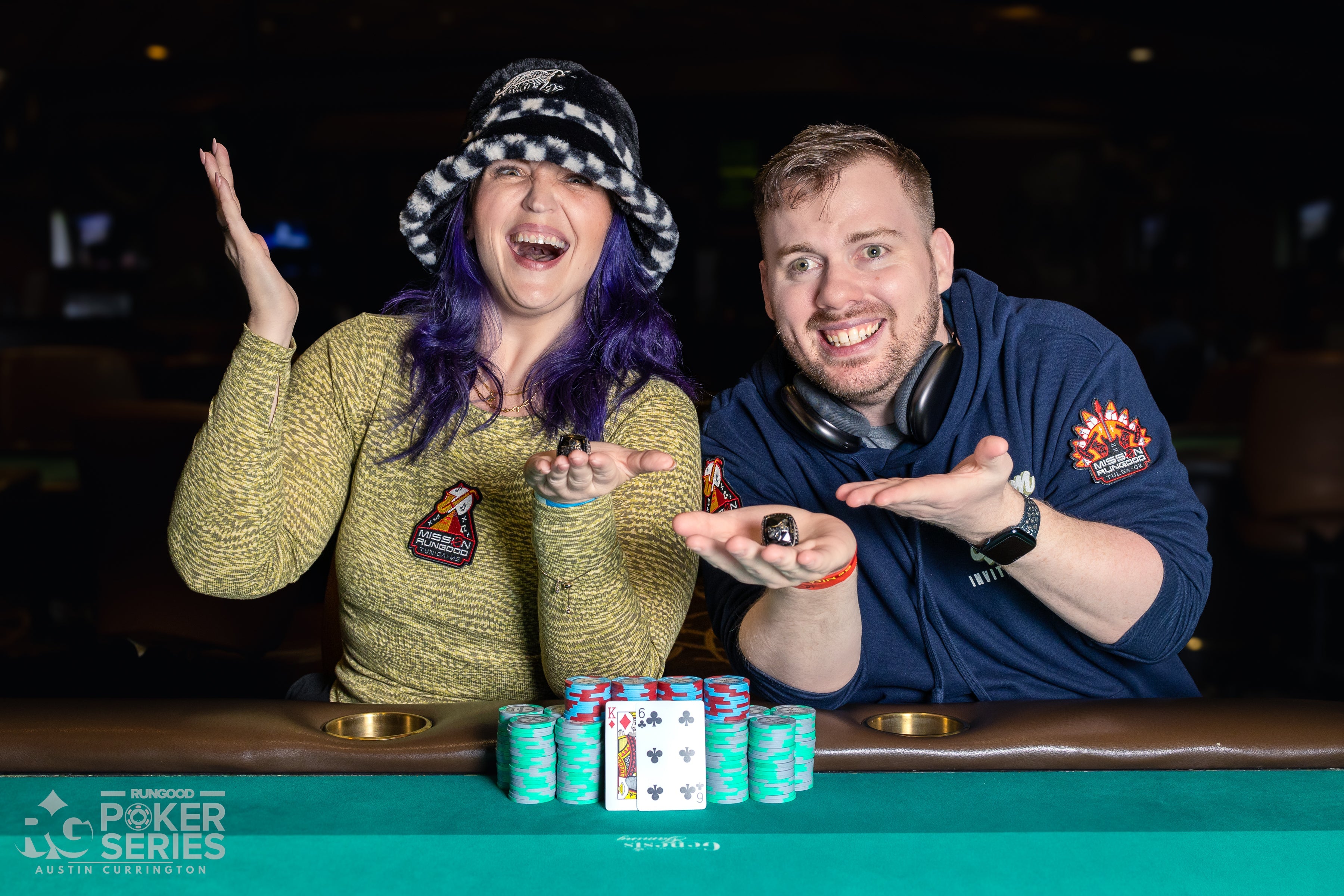 Mallory Klaus and Michael Johns Wins RGPS Tunica Event #6: $300 Tag Te
