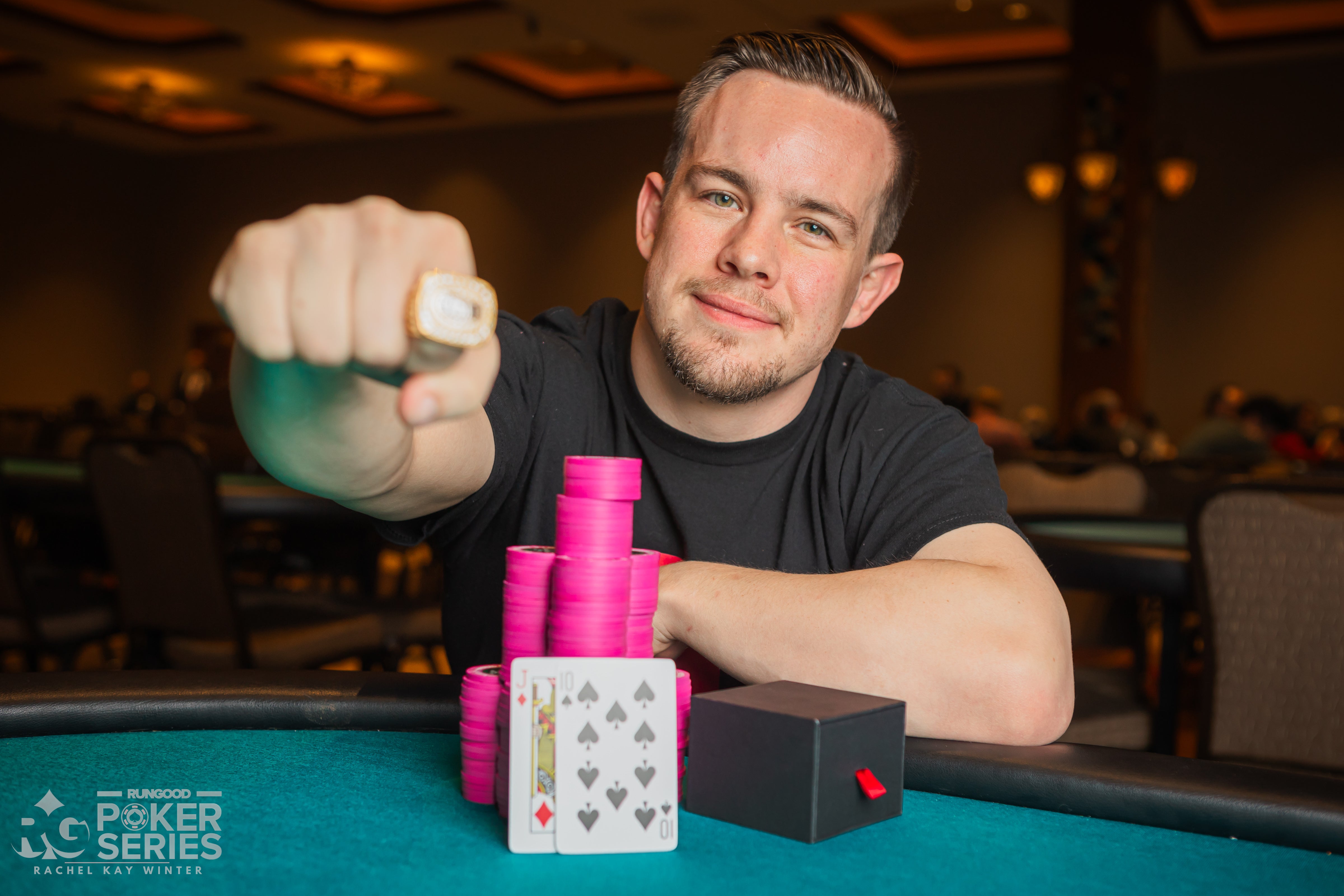 Results Of Horseshoe Iowa $200 Turbo No-Limit Hold'em Ring Event