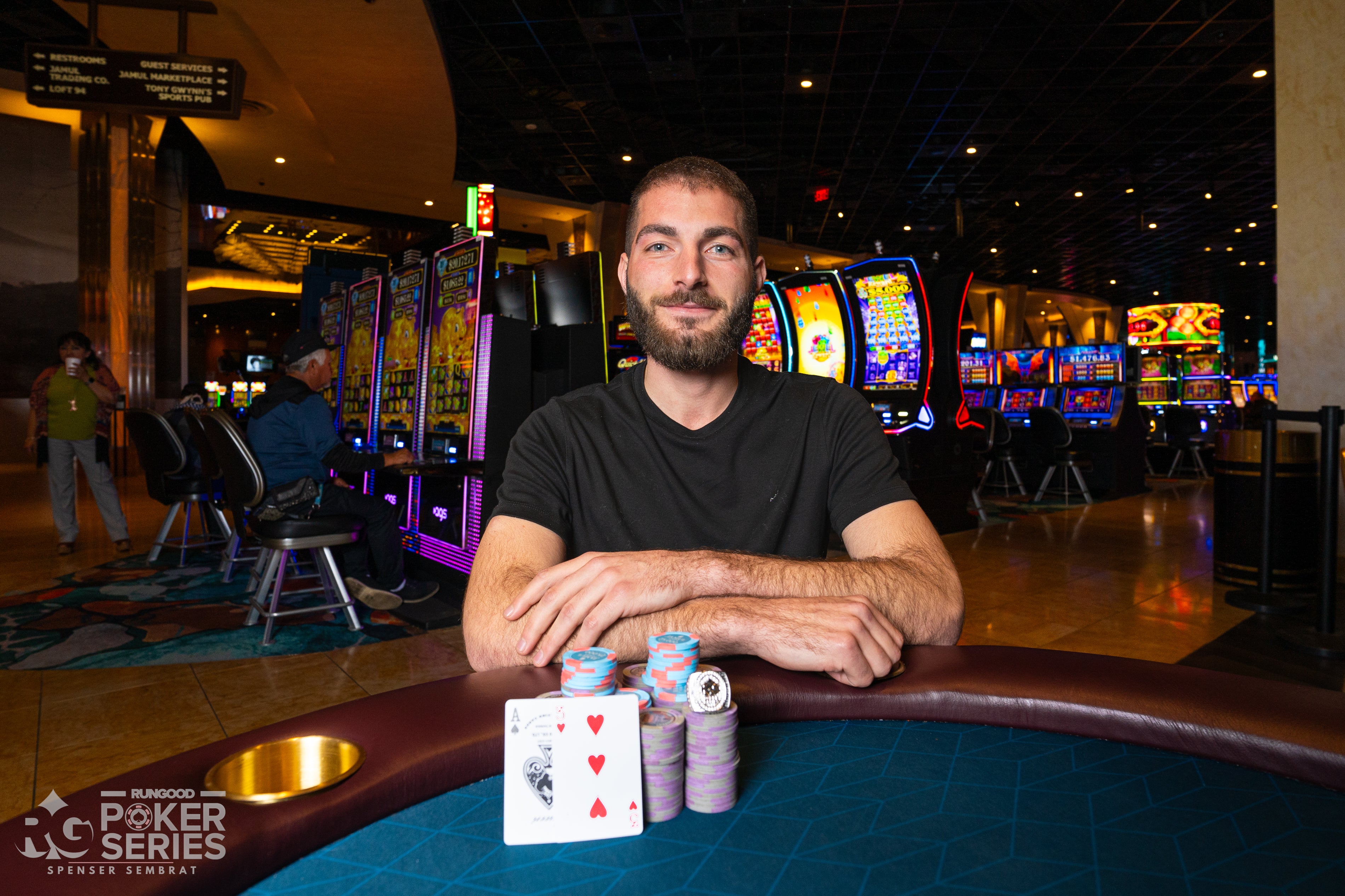 Results Of Jamul San Diego Destination RG $300 Black Chip Bounty Ring